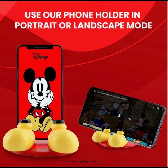 Disney | Accessories | New Mickey Mouse Phone Holder | Poshmark